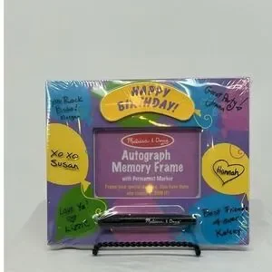 Melissa & Doug | Accents | Melissa Doug Autograph Memory Frame Happy ...